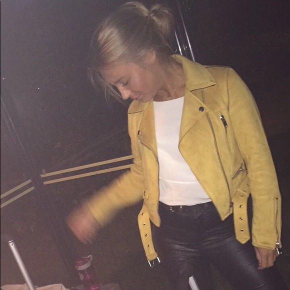 Zara | Jackets & Coats | Zara Yellow Jacket | Poshmark
